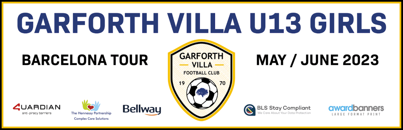 BLS And Garforth Villa Football Club - BLS Stay Compliant